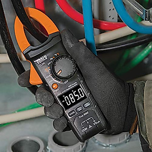 Klein Tools CL380 Electrical Tester, Digital Clamp Meter and Non-Contact Voltage Tester, Auto-Ranging and TRMS, 400 Amps, LCD Display