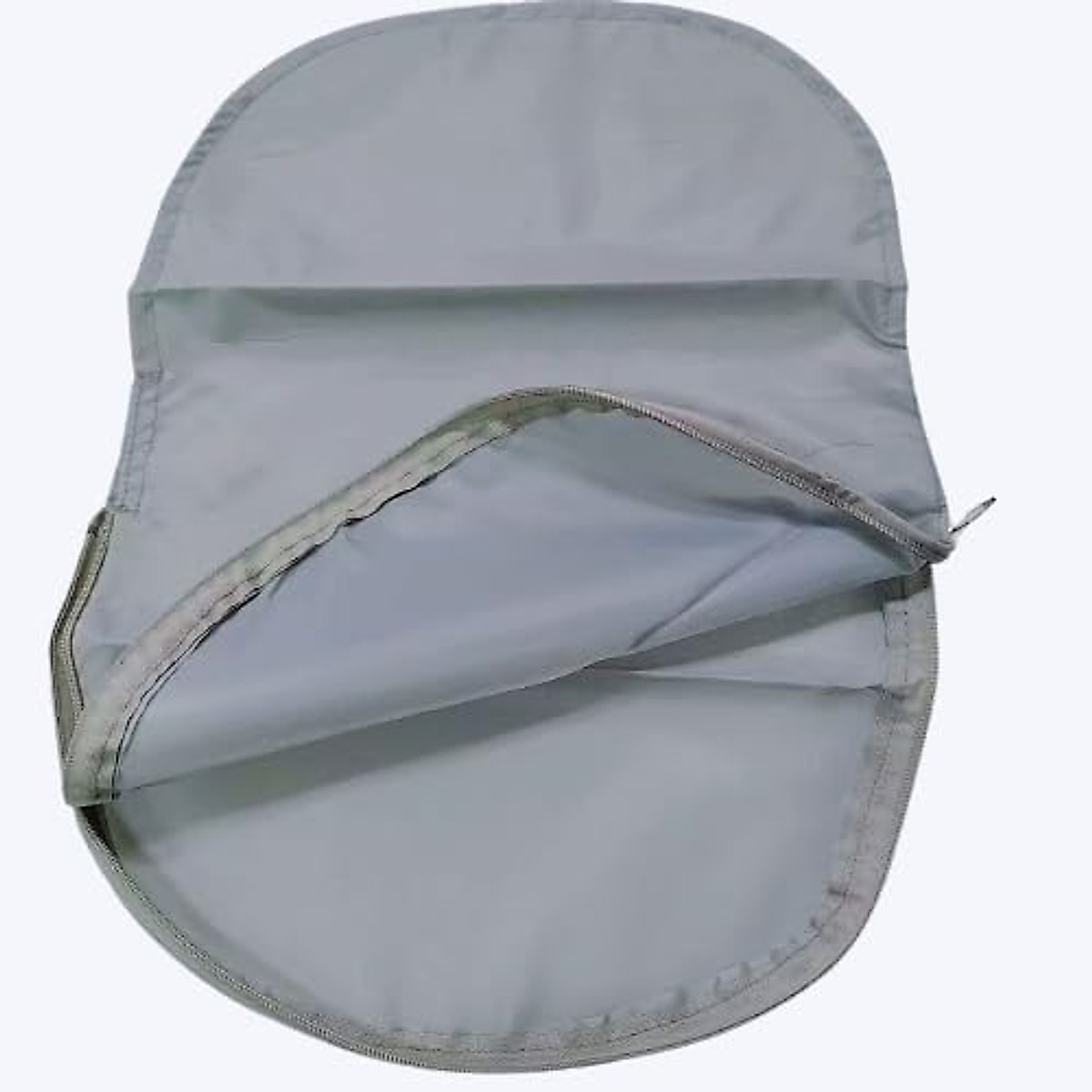 Ophthalmic Grey Universal Phoropter Refractor Protective Dust Cover Nylon Zipper 19" L x 13" W