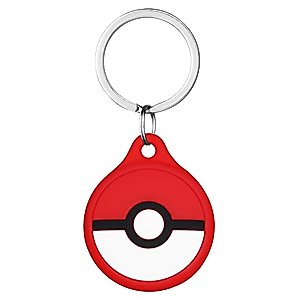 Silicone Holder Case for AirTags, Cute Case for Apple AirTag with Keychain Ring, Waterproof Anti-Scratch Protective Tracker Cover, Item Finders for Pets, Luggage, Wallet, Backpacks