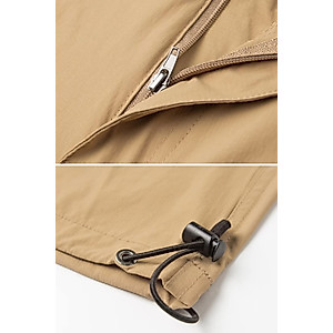 MAGCOMSEN Mens Capri Pants 3/4 Shorts for Men Capri Joggers Fishing Shorts Athletic Shorts Tactical Shorts Mens Workout Running Shorts for Men Green