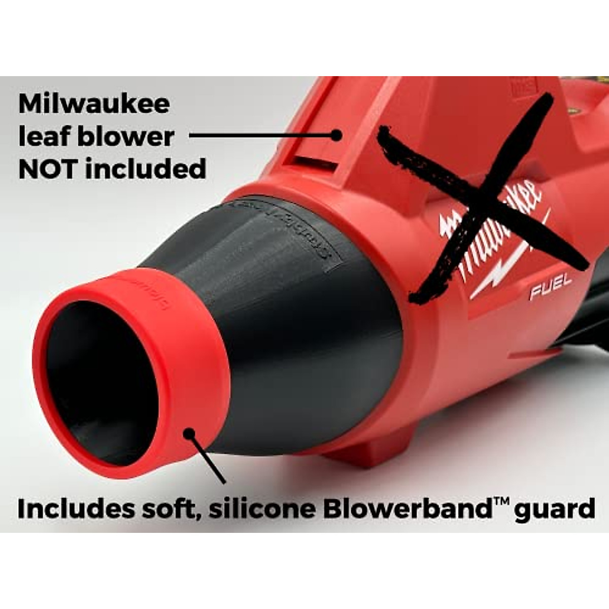 Stubby Nozzle Co. STUBBY Car Drying Nozzle for Milwaukee M18 Fuel Single Battery Leaf Blowers (2724-20 and 2728-20)