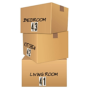 Outus 240pcs 10 Sheets Self Adhesive Vinyl Numbers Stickers Waterproof Reflective Mailbox Numbers Decals for Window Door Address Business and Mailbox Signs, Indoor or Outdoor(null)