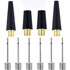 HDNNC Ball Pump Needle, Air Pump Needle, Inflation Needles Nozzle for Basketball Football Volleyball Swim Ring Balloon, All Other Sports Balls -10PACK