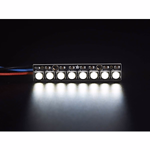 Adafruit Industries NeoPixel Stick - 8 x 5050 RGBW LEDs - Cool White - ~6000K