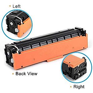 Cool Toner Compatible Toner Cartridge Replacement for HP M281fdw 202A 202X CF500A for HP Pro MFP M281fdw M254dw M281cdw M281dw M280nw M254 M281 Printer (Black Cyan Yellow Magenta, 4-Pack)