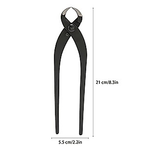 MIGONG Bonsai Knob Cutter, Professional Branch Cutter Manganese Branch Cutting Tool for Even Flowers Fruit Trees Bonsai Garden Plants House Plants 8.3In