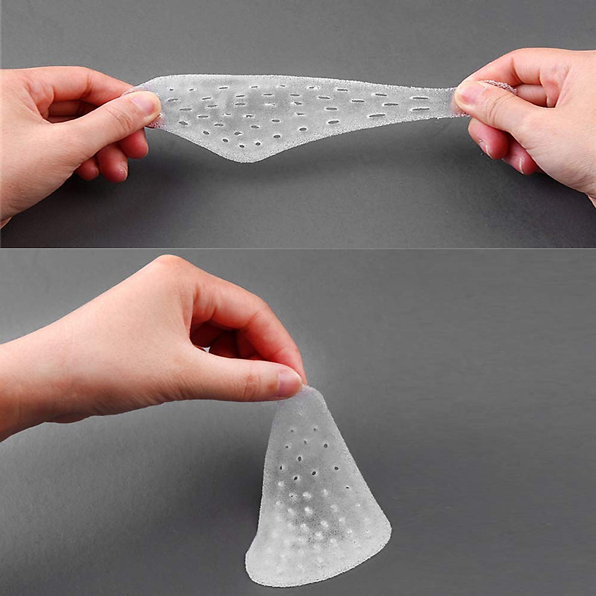 WOSAWE DIY 3D Chamois Pad Silicone Foam for Cycling Extreme Sports, Black