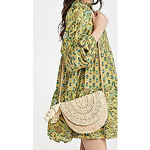 Mar Y Sol Women's Lila Bag, Natural, Tan, One Size