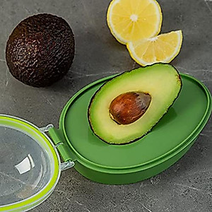 KUYYFDS Container Sets, Avocado Saver Holder Fruit Crisper Storage Box Avocado Fresh Container Kitchen Accessories
