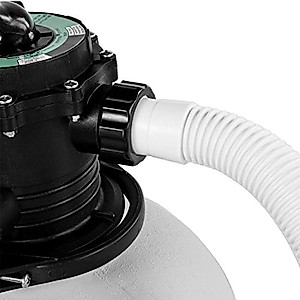 XtremepowerUS 3,100GPH Swimming Pool 16" Sand Filter 3/4 HP Pool Pump w/ Timer 15,000GAL Above Ground Pool Set