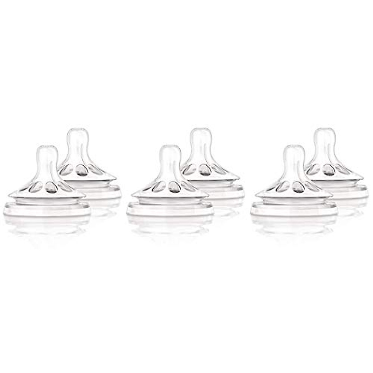 Philips Avent Natural Nipple Slow Flow - 6 Pack