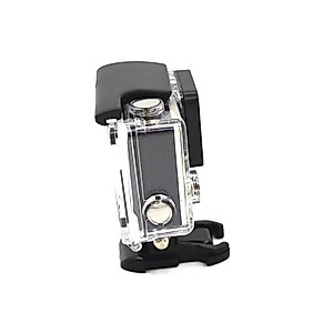 Housing Case Transparent fits GoPro Hero 4 3 Plus Waterproof Case, Enegg Diving Protective Rotective Housing Shell 45m Accessories Compatible Go Pro Hero 4 3+ Action Camera