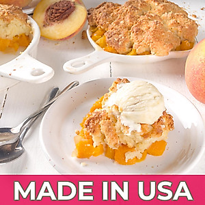 Nutristore Freeze Dried Peaches | 100% Natural, Healthy Fruit Snacks | Bulk #10 Can | Premium Quality & Crispy Fresh Taste | Emergency Survival Food Supply | 24 Servings | 25 Year Shelf Life