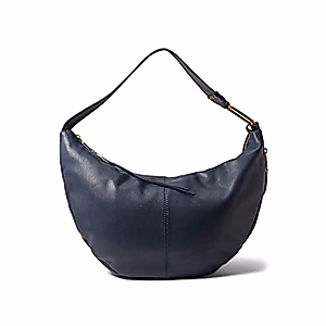 HOBO Chosen Handbag For Women - Leather Tassel Detailing With Single Strap, Beautiful and Casual Carry Handbag Sapphire One Size One Size