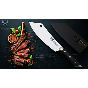 Dalstrong The Gladiator Series Elite Chef & Cleaver Hybrid Knife 8" - "The Crixus Bundled Meat Shredding Claws