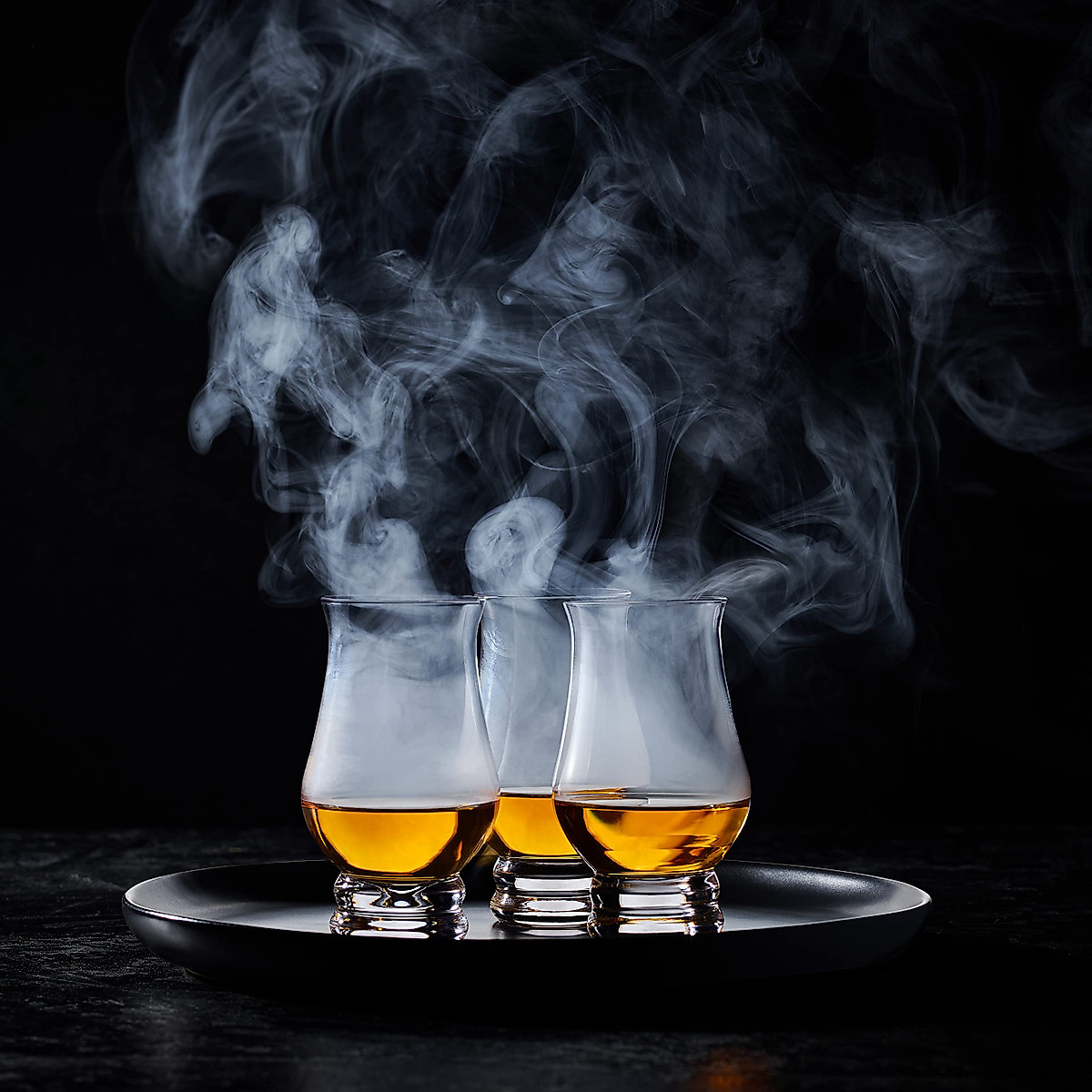 Set of 2 Whiskey Glasses with PRESENTATION storage GIFT BOX, 8oz Old Fashioned Drinking Glasses, Clear Bar Shot Glasses, Brandy Snifter Whisky Glass for Scotch Bourbon Liquor Tequila Gin Tonic Vodka