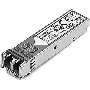 StarTech.com Cisco Meraki Compatible SFP Module - 1000BASE-LX - 1GbE Single Mode Fiber SMF Optic Transceiver - 1GE Gigabit Ethernet LC 10km - 1310nm Cisco Meraki MS225, MX400, MS250 (MASFP1GBLX10)