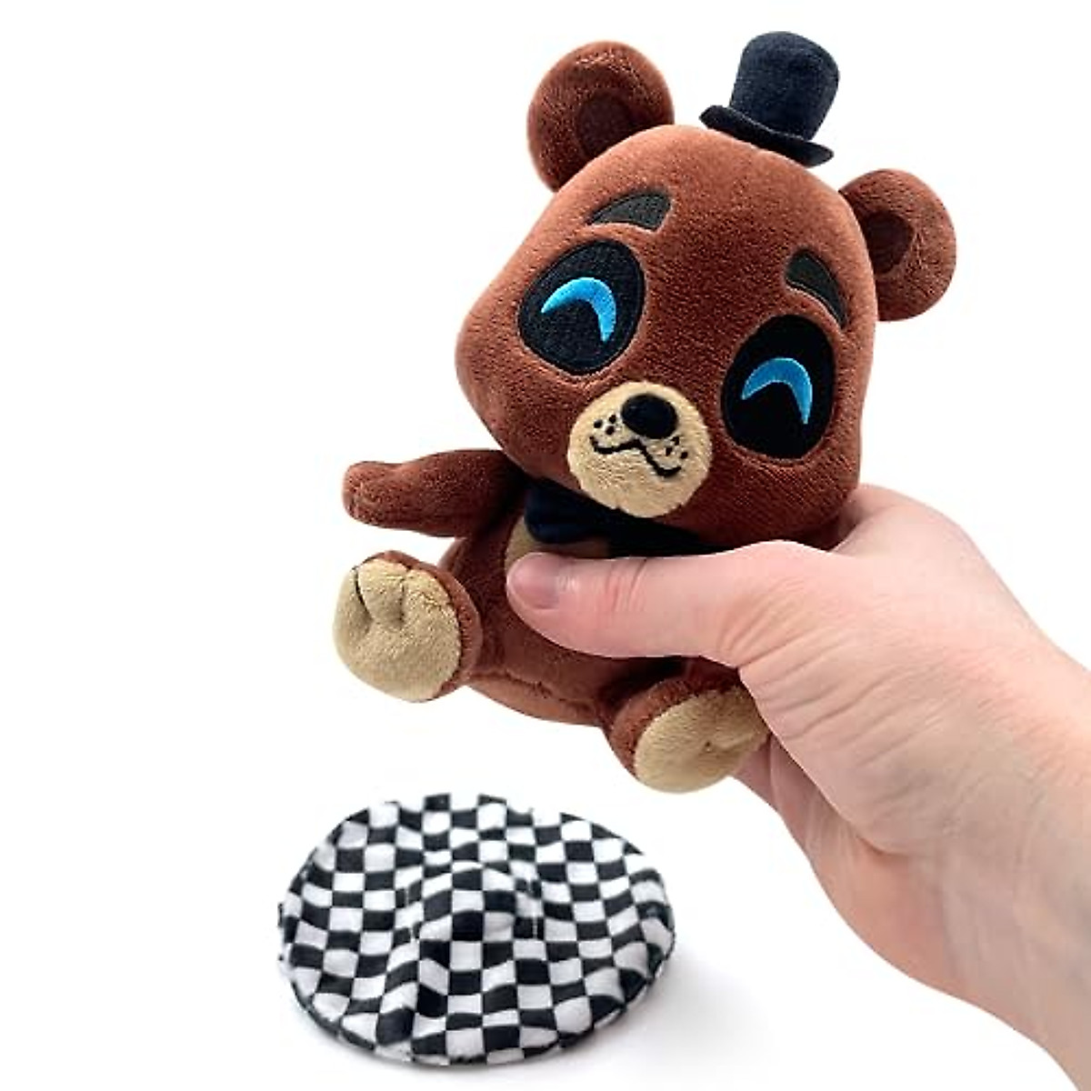 Youtooz FNAF Freddy Plush 6IN Shoulder Rider, Collectible Soft Magnetic Freddy Shoulder Rider Plushie from Five Night's at Freddys, by Youtooz FNAF Plush Collection