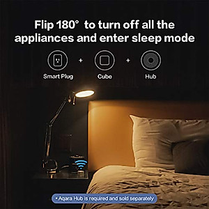 Aqara Cube, Requires AQARA HUB, Zigbee Connection, Magic Cube Controller, 6 Customizable Gestures to Control Your Smart Home Devices, 2 Year Battery Life, Works with IFTTT