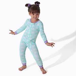 Onesies Brand Baby Girl's 3-Pack Snug Fit One-Piece Cotton Pajamas, Rainbows, 12 Months