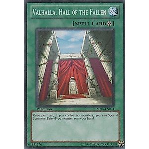 Yu-Gi-Oh! - Valhalla, Hall of The Fallen (SDLS-EN024) - Structure Deck: Lost Sanctuary - 1st Edition - Common