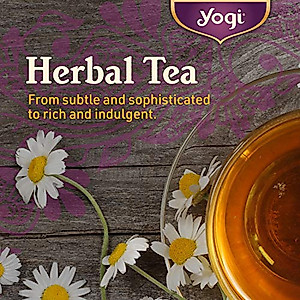 Yogi Tea Throat Comfort Tea - 16 Tea Bags per Pack (4 Packs) - Herbal Tea for Throats - Organic Throat-Soothing Tea - Includes Licorice Root, Wild Cherry Bark, Slippery Elm Bark & More