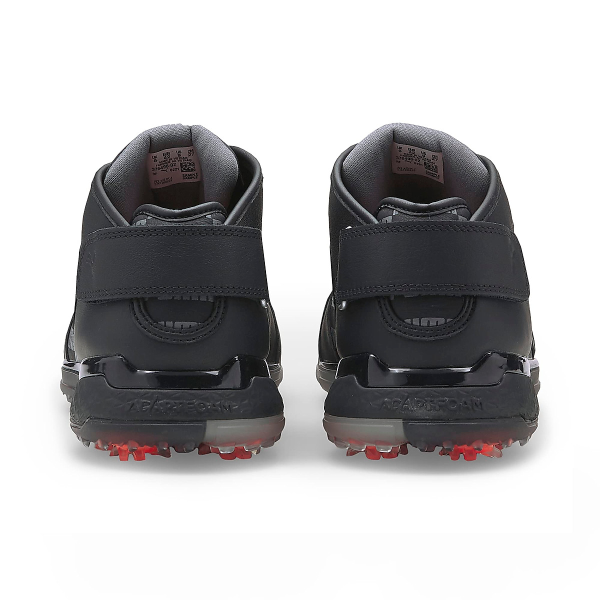 Puma Men's Proadapt Delta Mid Golf Shoe, Black-Quiet Shade, 11