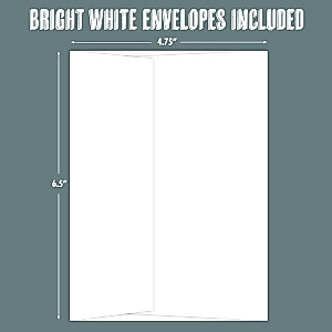 Koko Paper Co Whale Baby Shower Invitations | 25 Fill-in Invitations and Envelopes | Printed on Heavy Card Stock.