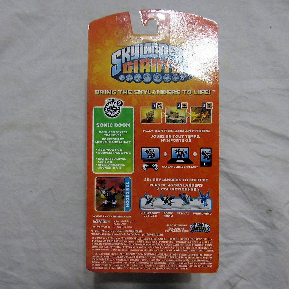 Skylanders Giants Sonic Boom Series 2 Glows in The Dark Exclusive Sealed New ^G#fbhre-h4 8rdsf-tg1367287