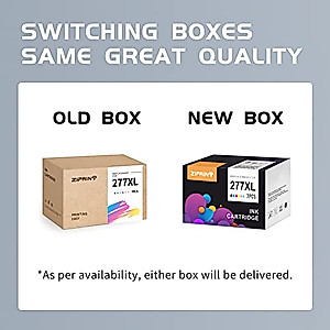 ZIPRINT Remanufactured Ink Cartridge Replacement for EPSON 277XL 277 T277 to use with XP-850 XP-860 XP-950 XP-960 XP-970 Printer (2Black, 1Cyan, 1Magenta, 1Yellow, 1Light Cyan, 1Light Magenta)