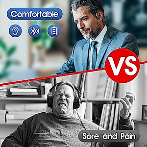 Peakidom Bone Conduction Headphones, Open Ear Headphones Wireless Bluetooth, Waterproof and Sweatproof, Suitable for Running, Fitness, Cycling, Driving, Etc.