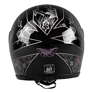 TCMT DOT Motorcycle Butterfly Flip Up Full Face Street Dirt Bike Adult Helmet ATV Motocross Motorcycle Helmet with Open Face Sun Shield