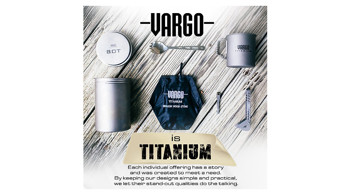 Vargo Titanium Dig Dig Tool - Ultimate Compact Trowel