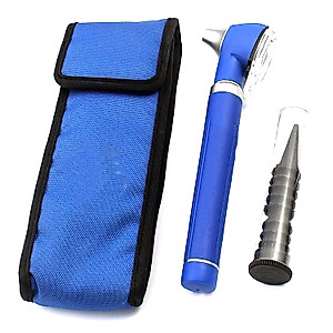 OTOSCOPE - COMPACT POCKET SIZE FIBER ENT OPTIC OTOSCOPE BLUE COLOR