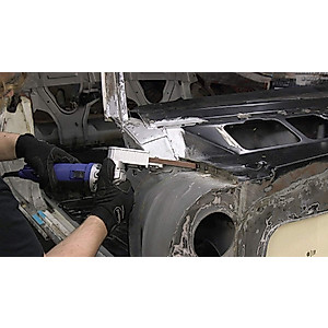 Eastwood Electric Mini Belt Sander | Robust 5.3 Amp Motor | Sanding and Grinding Tool | Lightweight Aluminum Body with Swivel Head | Grinder File With 120 Grit Abrasive Sanding Belt And Key 2300 Fpm