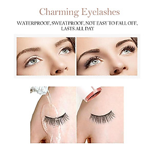 Winkclique Lashes Kit, Wink Clique Lashes, Eyelash Applicator Tool, Wink Clique Lashes Mink, Wink Clique Lash Glue, Under Lash False Lashes (1.1cm)