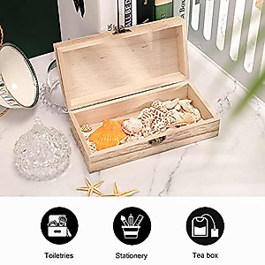 Custom Wooden Storage Box with Lid and Lock, Personalized Design Your Keepsake Box with Picture Text, Add Photo Logo Decorative Wooden Box for Home Decor Storage