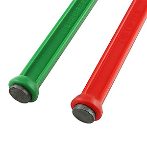 YHXiXi Canning Kit 2PCS Canning Bubble Popper Bubble Removers and 2PCS Jar Lid Lifter Magnetic Lid Lifters Green and Red