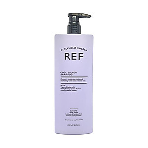 Ref Cool Silver Shampoo 1000ml Sulphate free shampoo with botanical extracts and violet pigments specially chose to protect, strengthen and neutralize unwanted yellow tones