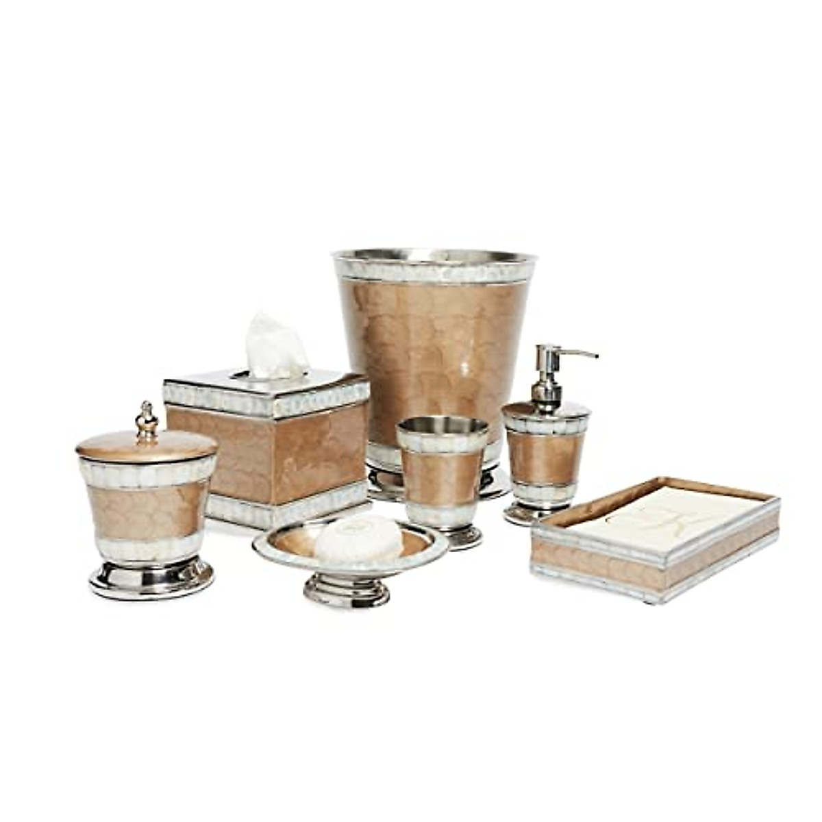 Julia Knight Classic 5.5" Covered Canister, One Size, Toffee