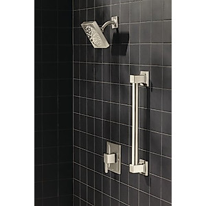 Moen YG8818BN 90 Degree 18-Inch Designer Grab Bar, Brushed Nickel