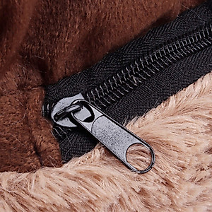 Durable Comfortable Natural Cat Dog Beds for Small Pet,Lovely Bear Paw Shape Dog Cats Pet Cushion Bed Warm Plush Soft Nests Kennel - White