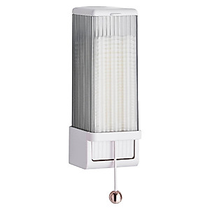 Cosmetic Cotton Pad Holder, Cotton Pad Storage Holder, Wall Mount Cotton Pad Organizer, Dustproof Cotton Pad Container, Makeup Cotton Pad Organizer, Bathroom Cotton Pad Holder, Press-Out Cotton Pad Di