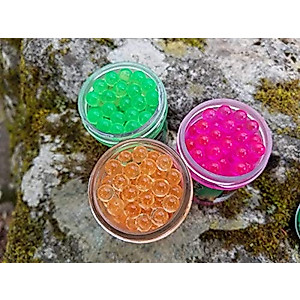 Pautzke Crappie Fire Balls, Pink Shad, Maximize Your Fishing Success - Vibrant Colors, Long Lasting Scent, Made with Pure Salmon Egg Juice, 1.35 oz.