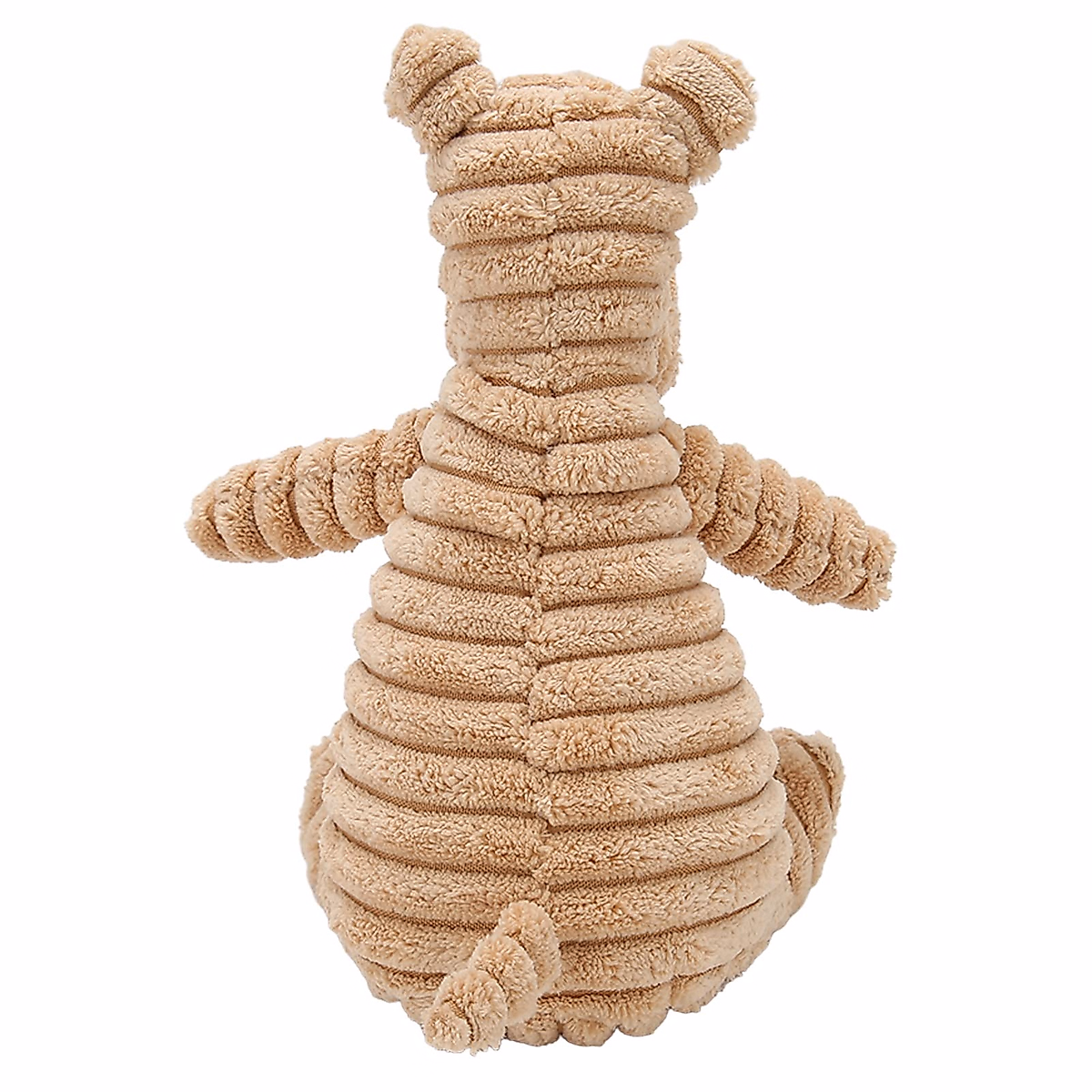 Squeaky Dog Toys, Fun Cute Rhinoceros Interactive Stuffed Plush Dog Toys, Durable Safe Molars Training Toy Bite Resistance Teeth Grinding Dog Chew Toys for Dogs Puppies Small Medium and Large Dogs