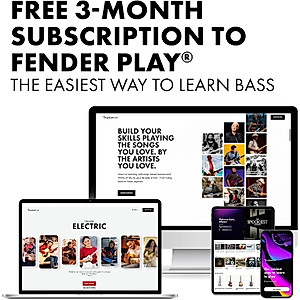 Fender Squier Affinity Series Stratocaster Electric Guitar Kit, with 2-Year Warranty, Lake Placid Blue, Maple Fingerboard with Frontman 15G Amplifier, Padded Gig Bag, Instrument Cable, and More