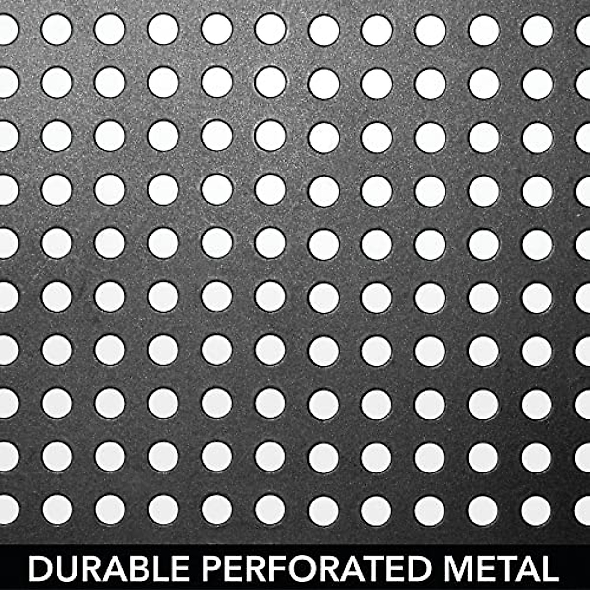 mDesign Modern Metal Square Kitchen Cabinet, Pantry, Countertop Organizer Storage Shelves for Kitchen Cabinets, Countertops, Pantry - Durable Steel, Non-Skid Feet, 2 Pack - Black