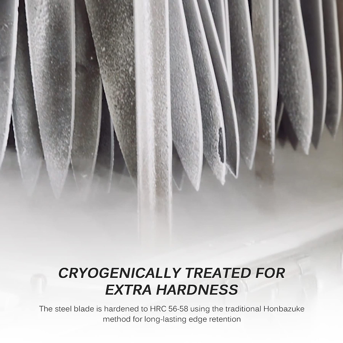 KYOKU Steak Knife Set of 6, Samurai Series 5" Steak Knives, Non Serrated High Carbon Steel Knives Set with Case Pakkawood Handles Mosaic Pins Sheaths, Ultra Sharp Dinner and Kitchen Knife Cutlery Set