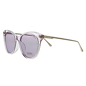 Tom Ford FT0713-D 72Z Purple Round Sunglasses for womens