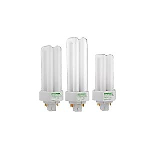 LEDVANCE DULUX CF42DT/E/IN/835/ECO/20871 Triple Compact Fluorescent Lamp, 42 W, CFL Lamp, GX24q-4 Lamp Base, T4X3 Shape